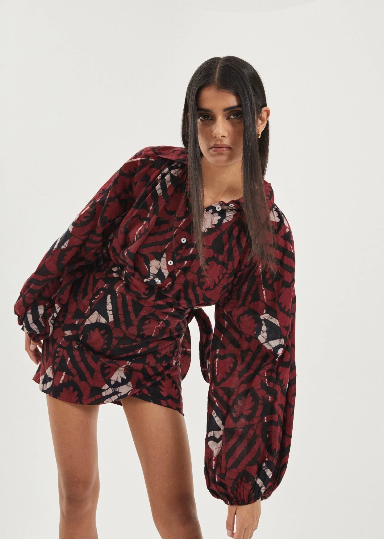 Kinga Csilla San Onofre Pia Blouse - Red Multi – Love Spell